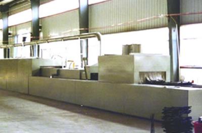 중국 고 정밀 온도 제어 연속 가스 보호 알루미늄 용조 오븐 장비 공장 판매용