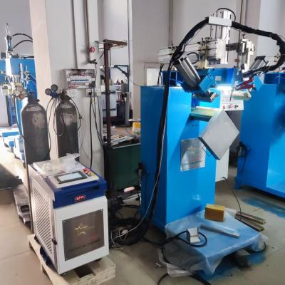 중국 정밀 효율성 원 코너와 결합 스테인레스 스틸 부엌 싱크 베인 R 각을 위한 CNC 용접 기계 판매용