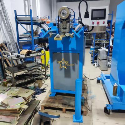 중국 수직 톱니 둥근 마무리 CNC 외부 모래 벨트 밀링 기계 수동 싱크 판매용