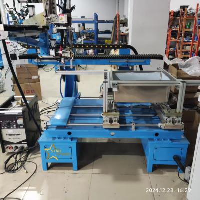 China De productielijn van de keukensinkmachine kan de efficiëntie en het lasproces aanzienlijk verbeteren. for sale