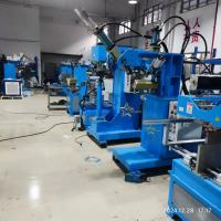 China PLC Controlled Joint And Angle Pressing Machine For High Precision Smooth Welding Seams In Kitchen Industry for sale