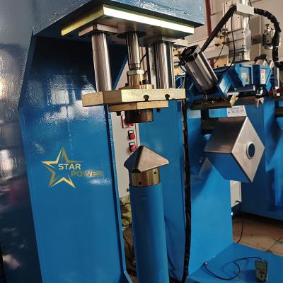 China A máquina de prensagem de ângulo automática é usada para prensagem de cantos redondos de aço inoxidável à venda