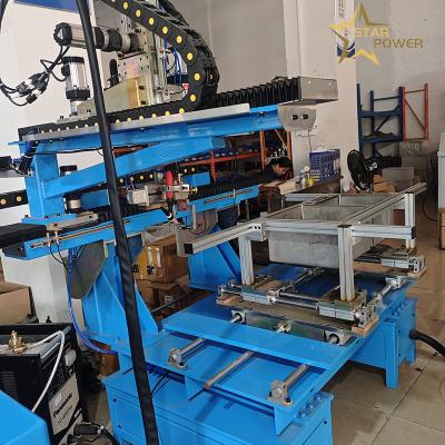 Cina Grandi macchine di saldatura CNC ad alta efficienza per la saldatura di pannelli in acciaio inossidabile in vendita