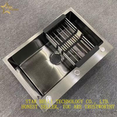 China Sink Wash Basin Wash Basin Handmade Single Basin Stainless Steel Sink for sale