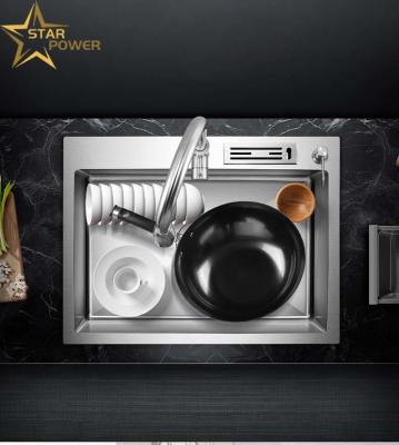 Cina Lavabo a mano in acciaio inossidabile per cucina in vendita