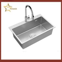 China Hand Sanded Sink Stainless Steel kitchen Sink for sale