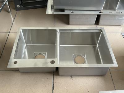 China Premium Thick - Gauge Stainless Steel Double - Basin Sink for sale