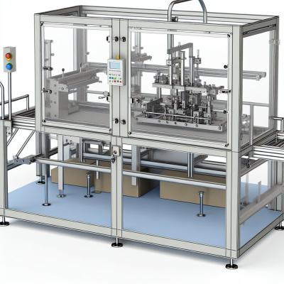 Китай Автоматическая машина для прессования и формовки нижних углов картонных коробок продается