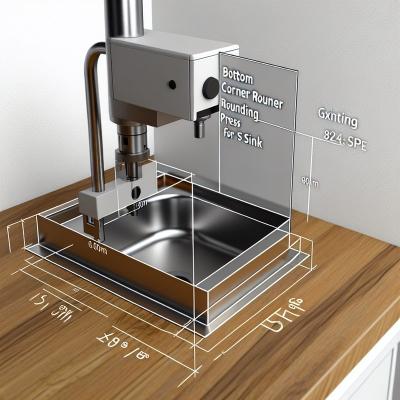 Китай Нижний угол круглого пресса для раковины продается