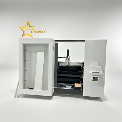 China 3000W Roll Type Fiber Laser Cutter 4000x1500mm Slide Stroke for sale