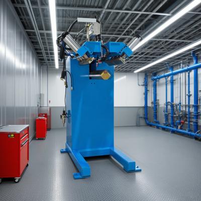 China Soldador de Arredondamento de Cantos Sem Emenda com Precisão ±0,1mm e Painel de Controle CNC para Caixas de Distribuição à venda