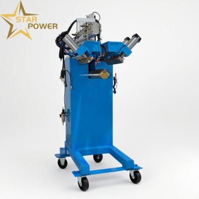 China 4-Corner Seamless Corner Rounding Welder with Adjustable Radius R1-R10mm for Stainless Steel Door & Window Frames Featuring Synchronous Welding and Seamless Joints for sale