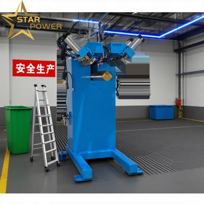 China Soldadora vertical CNC de 220V 500W com pressão de ar de 0,1-1,2MPa para soldagem redonda de quatro cantos à venda