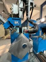 China Advanced Kitchen Sink Bottom Corner Pressing Machine for Efficiency for sale