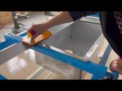 Macchine per la rettifica di pannelli di lavandini artigianali (cintura abrasiva)