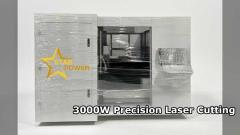 3000W Fiber Laser Cutter High Precision Metal Cutting
