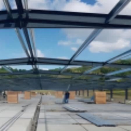 Quality Lightweight Steel Frame House , Chicken Farm Structure Customized for sale