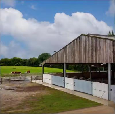 Quality Temporary Prefabricated Steel Farm Storage Buildings Size Customized for sale