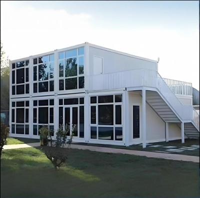 China Modern Prefab Container House Luxury Custom Modular Homes 20ft 40ft for sale