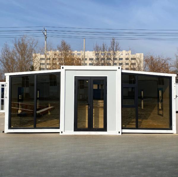 Eco Friendly Expandable Prefab House Easy Construct Low Maintenance