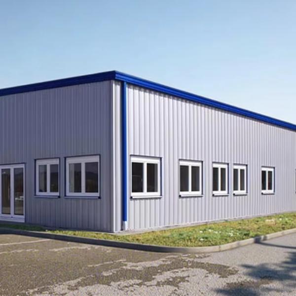 Quality Industrial Metal Structure Warehouse Lightweight Steel Construction Warehouse for sale