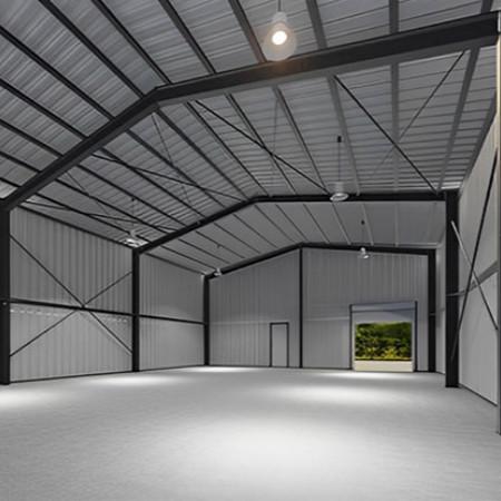 Quality Industrial Metal Structure Warehouse Lightweight Steel Construction Warehouse for sale