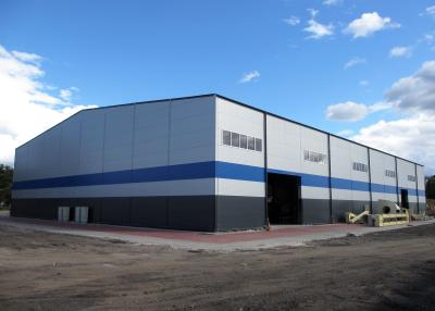 China Customized Modern Prefabricated Steel Structure Building New Self-Storage Warehouse for sale