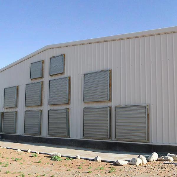 Quality Modern Economical Steel Chicken Farm Customized Color Graphic Design for sale