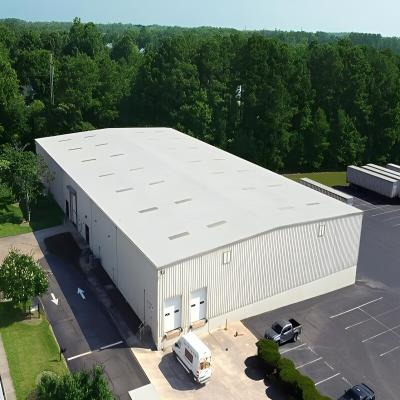 中国 地震耐性軽枠 鉄鋼建築 商業用金属製のプリファブリックビル 販売のため