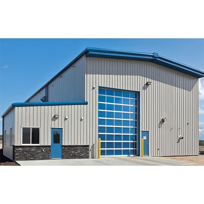 China Large Span Steel Structure Workshop Lightweight Prefabricated Industrial Buildings for sale