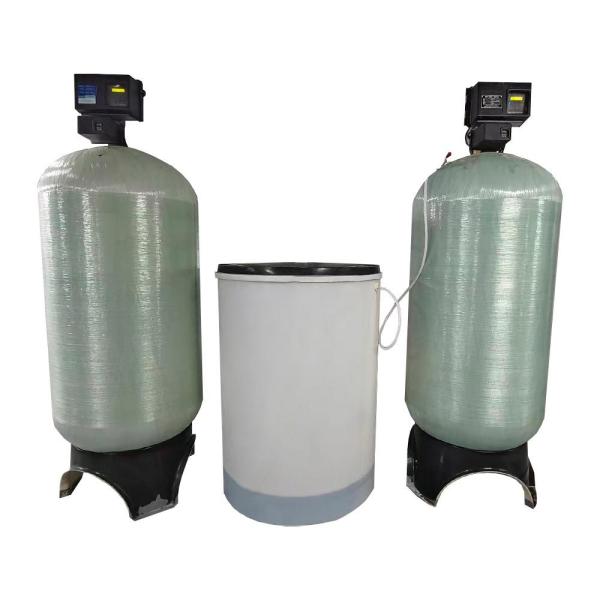 Quality Intelligent PLC Controlled Industrial Water Softener For Cooling Tower Fully Automatic for sale