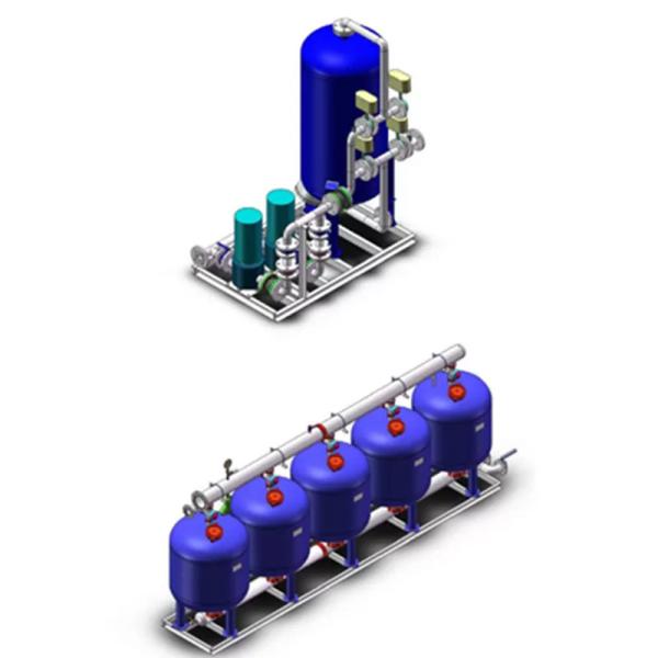 Quality Intelligent Backwash Sand Filter High Efficiency Filtration for Circulating Water Systems for sale
