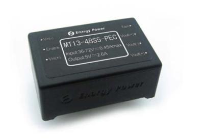 China Single Output DC-DC Converters 13W Output 5V UL / cUL60950 MT13-48S5-PEC for sale