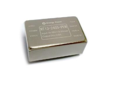 China Isolation Resistance 100MΩ DC-DC Converters 13 Watt Output 5V MT13-24S5-PEM for sale
