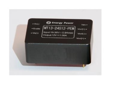 China Custom power supplies for military DC-DC Converter Output 12V MT13-24S12-PEM for sale