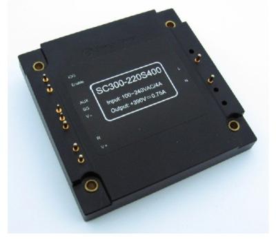 China 90 - 264V ac dc converter module / Military Power Supply 300W Output 400V SC300-220S400 for sale