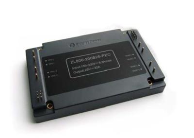 China High Power 800W Military Power Supply 25V / 50 - 300V dc input  Zl800-200S25-PEC for sale