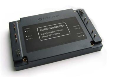 China Military modular power supplies 800W Output 28 Volt ZG800-320S28-PEI for sale