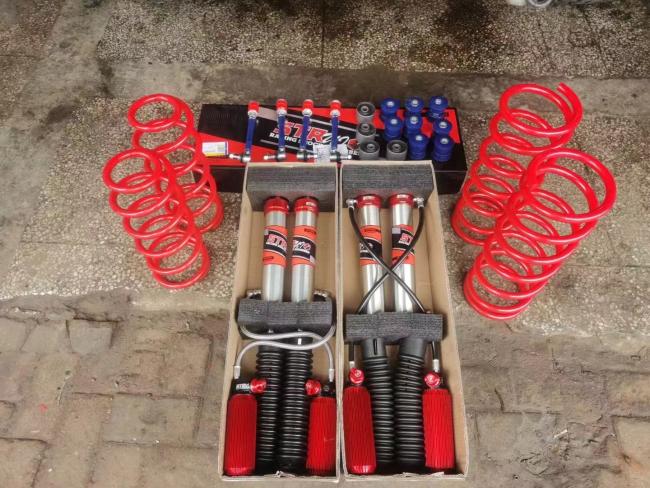 Nitrogen adjustable shock absorber for Nissan Patrol Y61