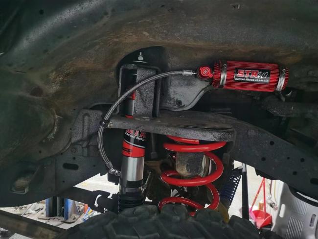 Shock absorber mounting details