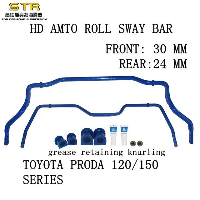 Professional installation of 4x4 sway bar on vehicle