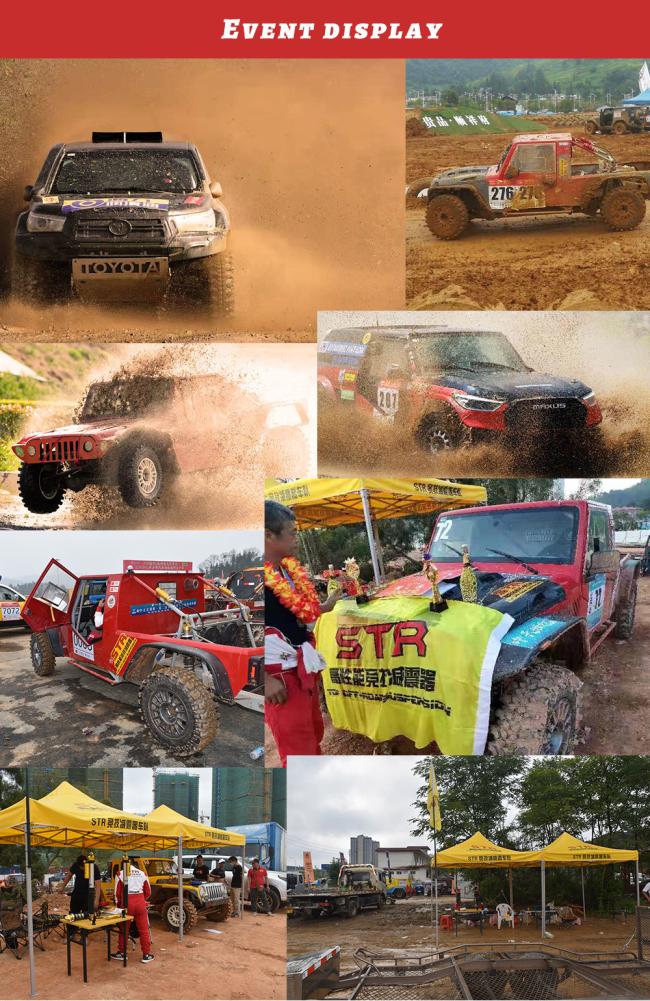 High Performance 4x4 Foam Cell Shock - Mounting Detail
