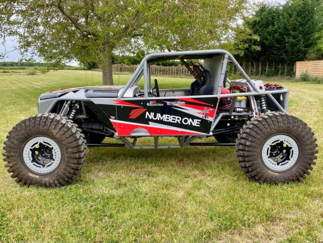 STR Bypass Shock performance demonstration on rough terrain