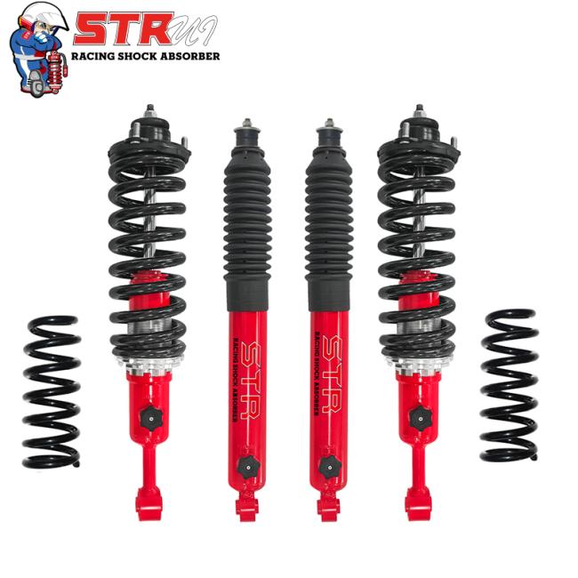 Adjustable Nitro & Foam Cell Shock for Nissan Patrol - Side View