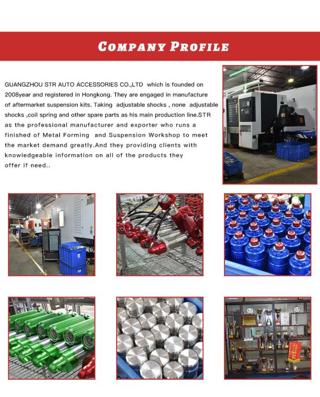 Detailed components breakdown of shock absorber