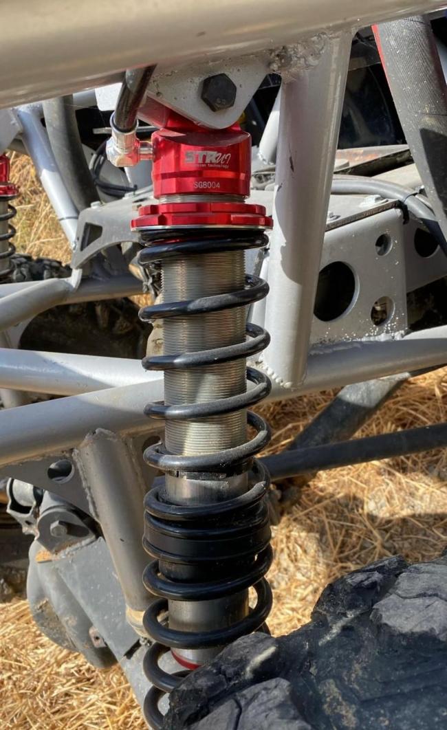 2.5 Double Coilover shock absorber - shaft detail