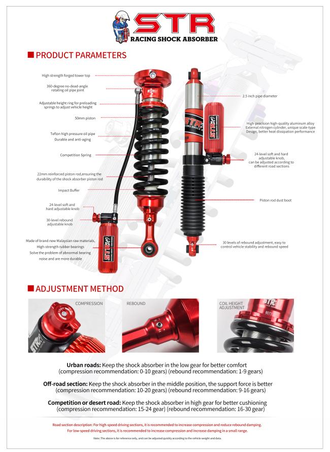 Patrol Y60/Y61 Suspension Lift Kit - Front View