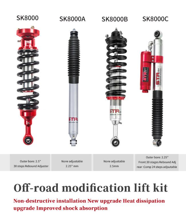 Wrangler JK/JL Suspension Lift Kit - Front View