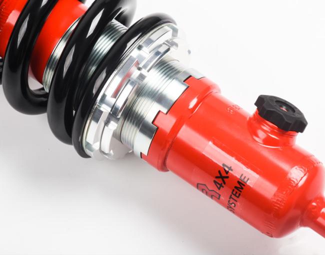 MVQ Bushing Oil Shock Absorber for 4x4 vehicles - side view