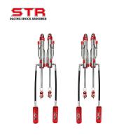 Quality STR 4x4 Triple Bypass Shock 8-18 Inch Aluminum Adjustable Shock for sale